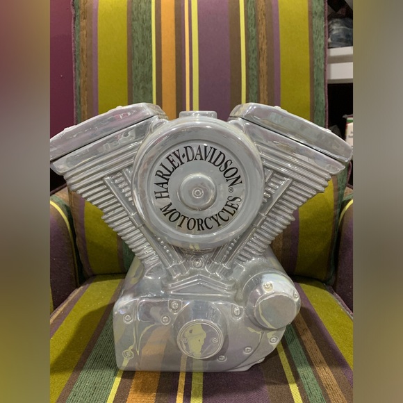 Harley-Davidson | Dining | Harley Davidson New Engine Cookie Jar ...